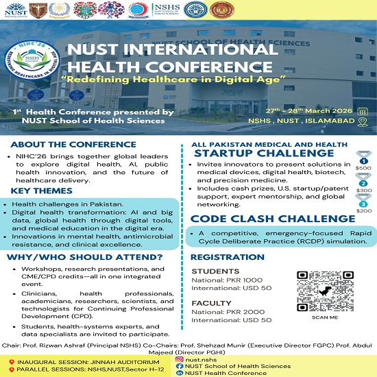 Medical College, Pakistan | NUST School of Health Sciences"